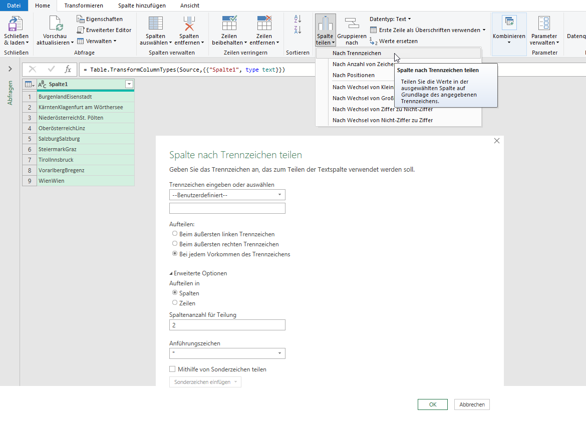 nichtdruckbare Zeichen – Excel nervt