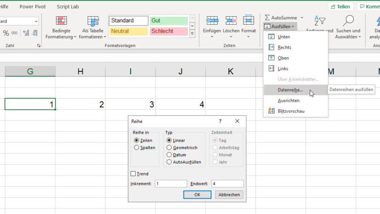 Zahl – Excel nervt