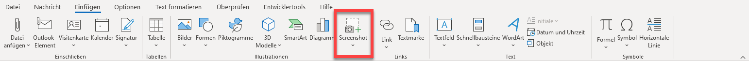 Snipping Tool – Excel nervt